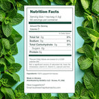 caffeine-free herbal peppermint tea