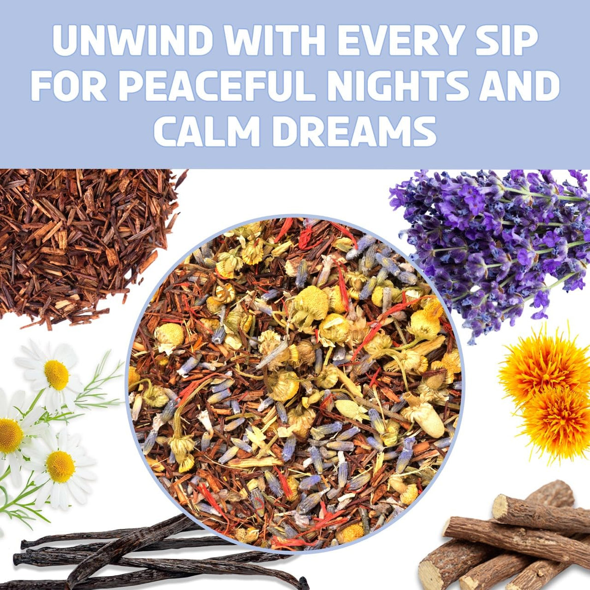 caffeine-free herbal sleep infusion