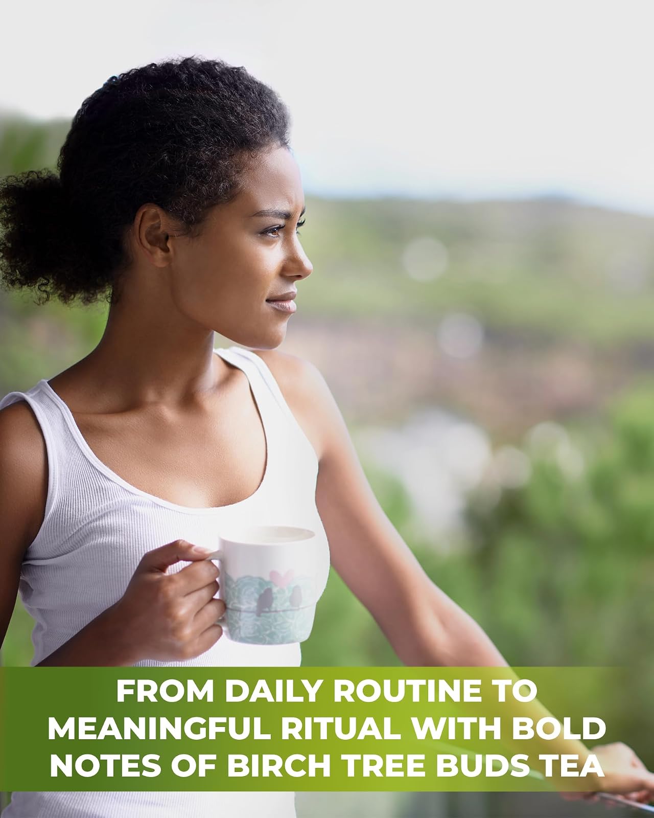 Caffeine-free herbal tea alternative