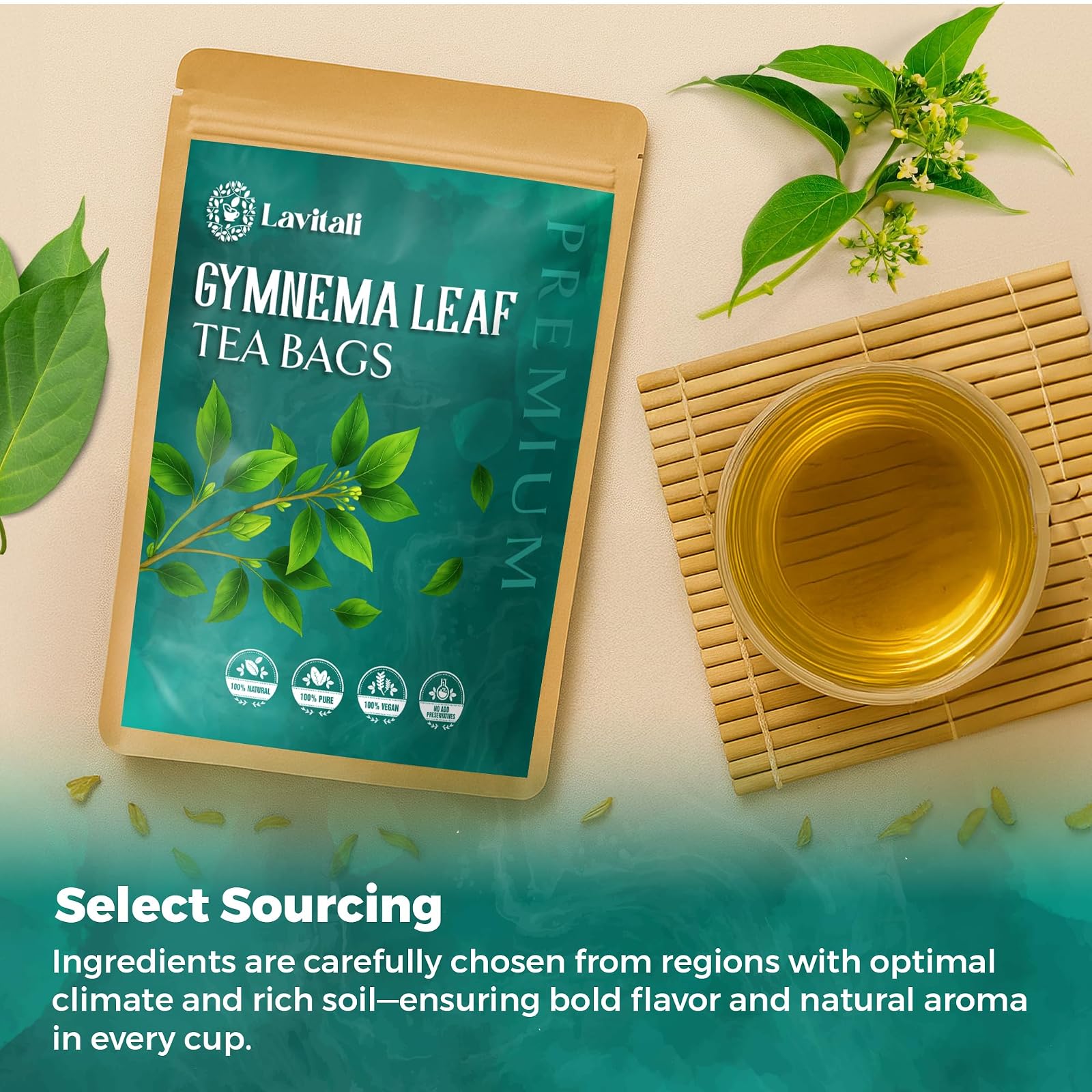 Caffeine-free herbal tea alternative
