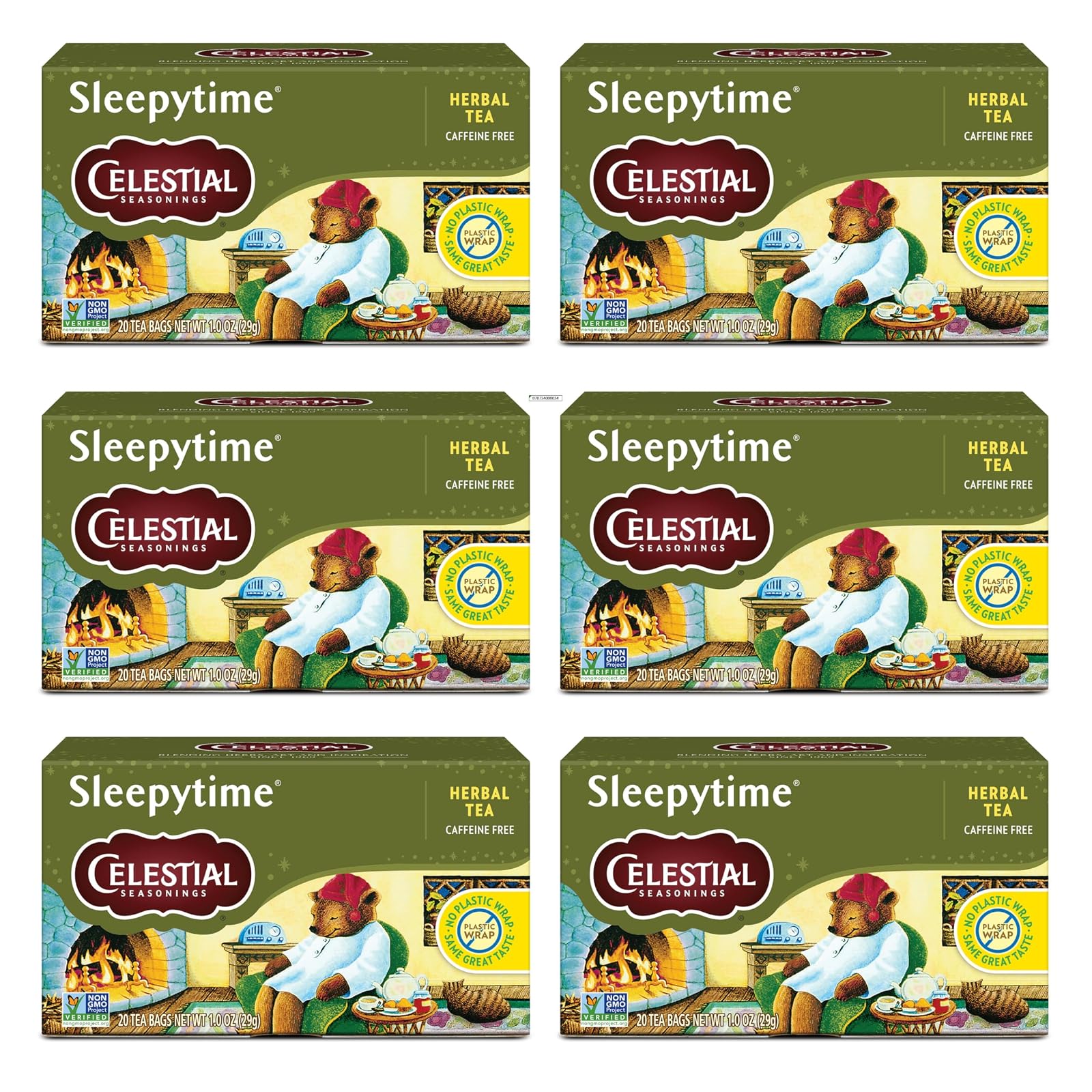 caffeine free herbal tea bags