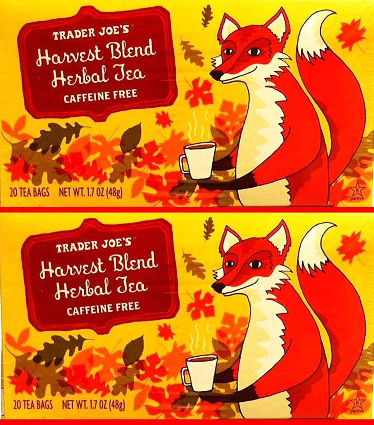 caffeine free herbal tea bags