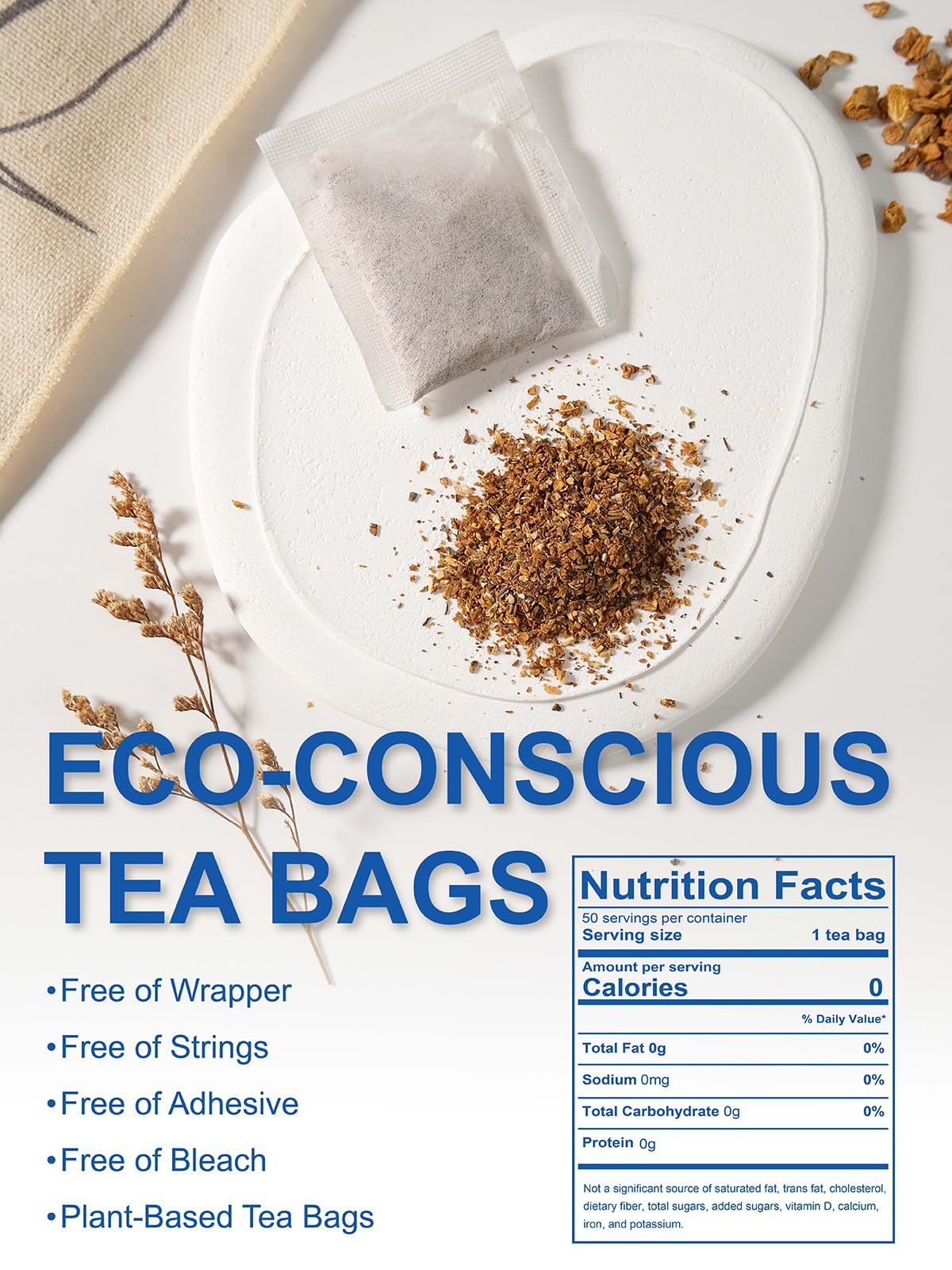 caffeine-free herbal tea bags