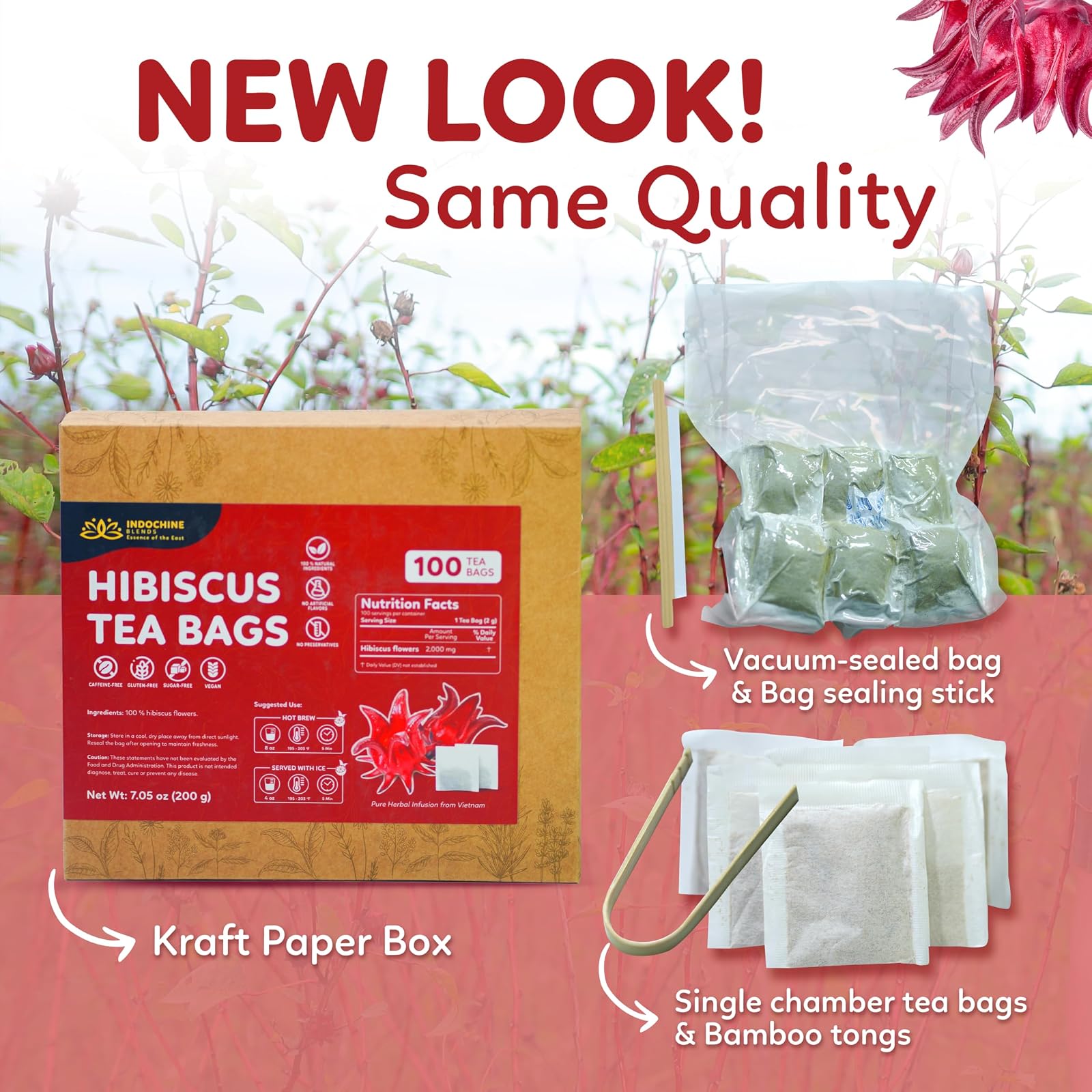 caffeine-free herbal tea bags