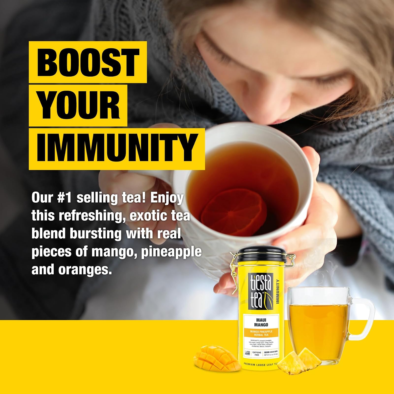 caffeine-free herbal tea blend