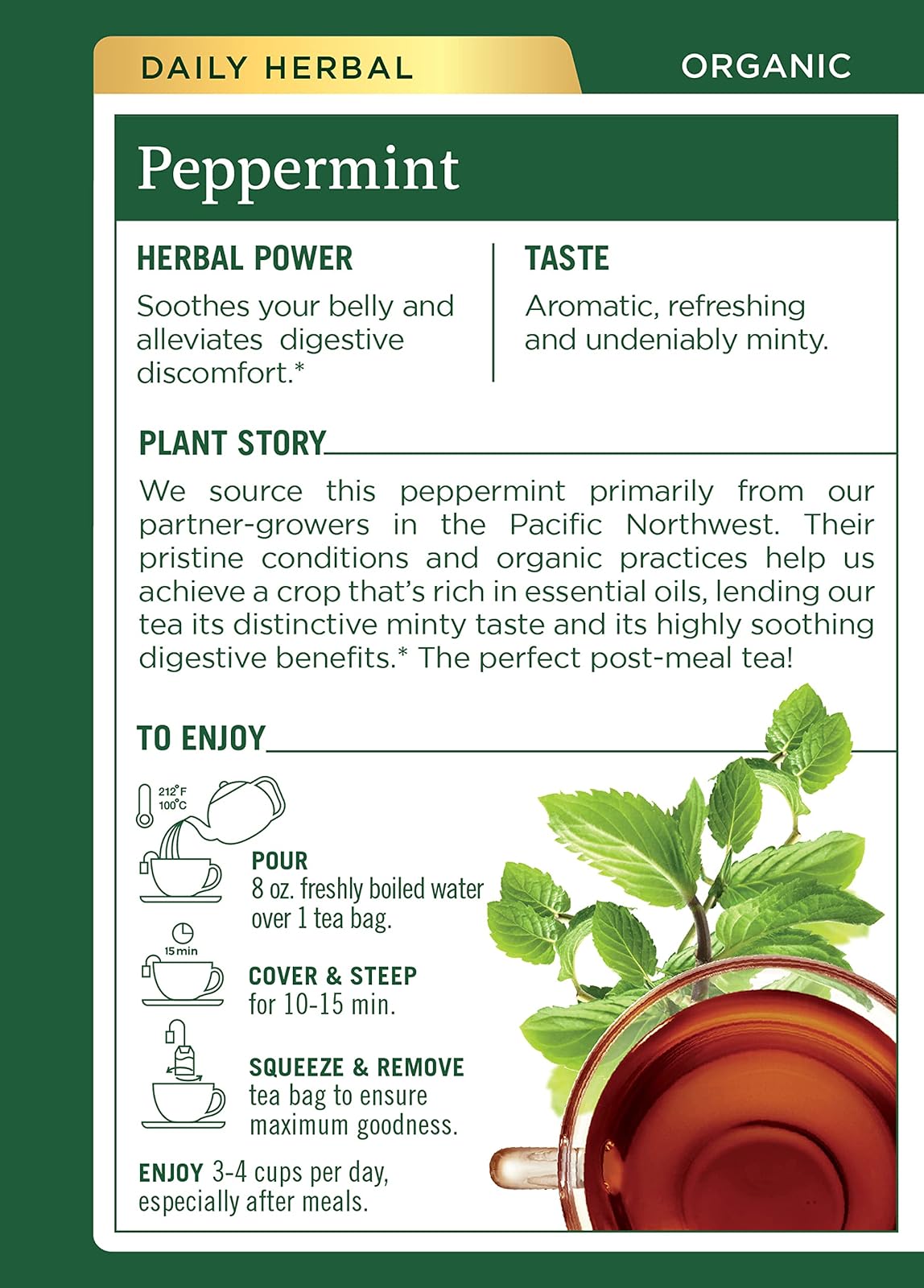 caffeine-free herbal tea blend