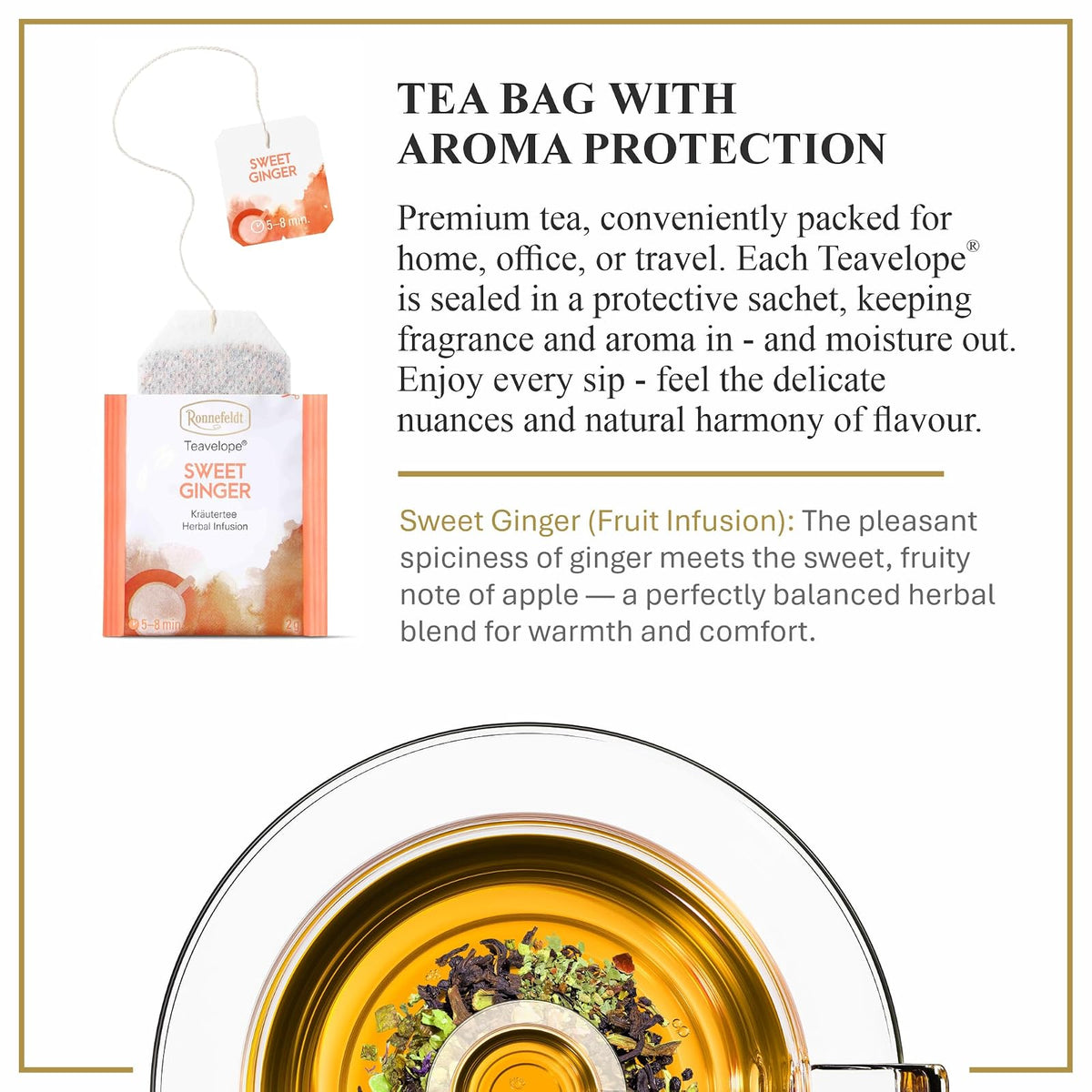 Caffeine free herbal tea blend
