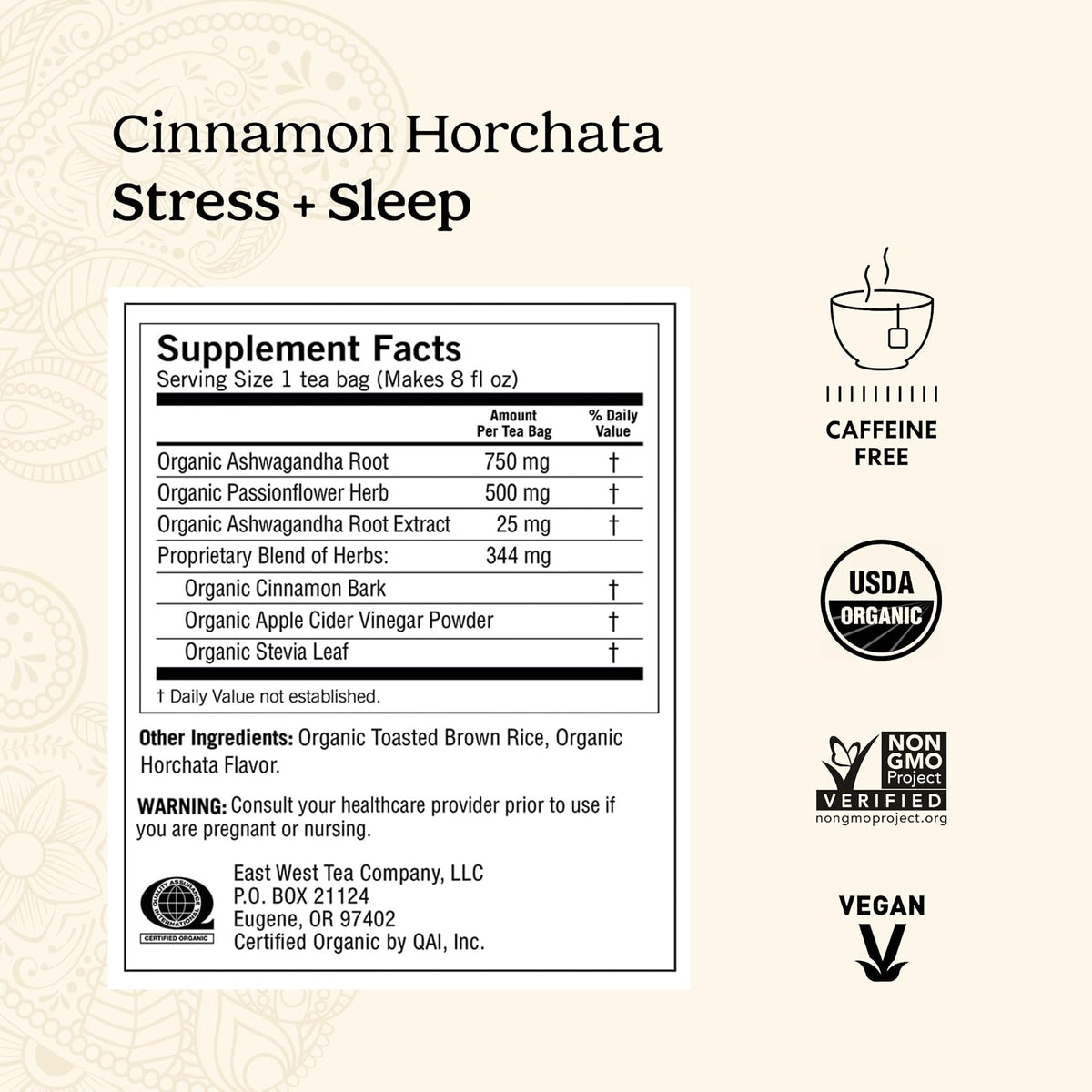 caffeine-free herbal tea blend