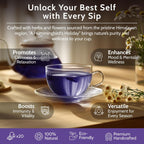 Caffeine-free herbal tea blend