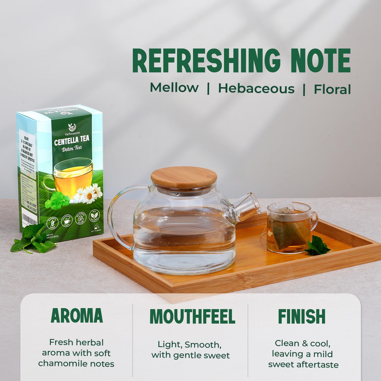 Caffeine-free herbal tea blend