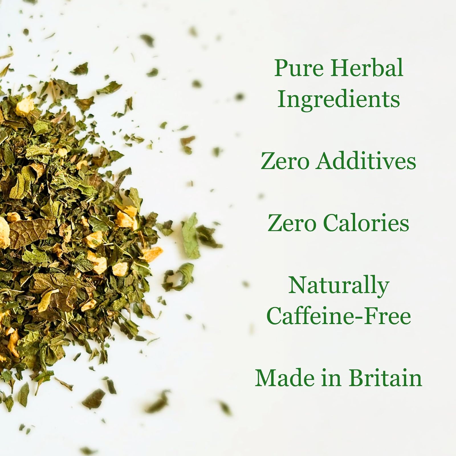 Caffeine-free herbal tea blend
