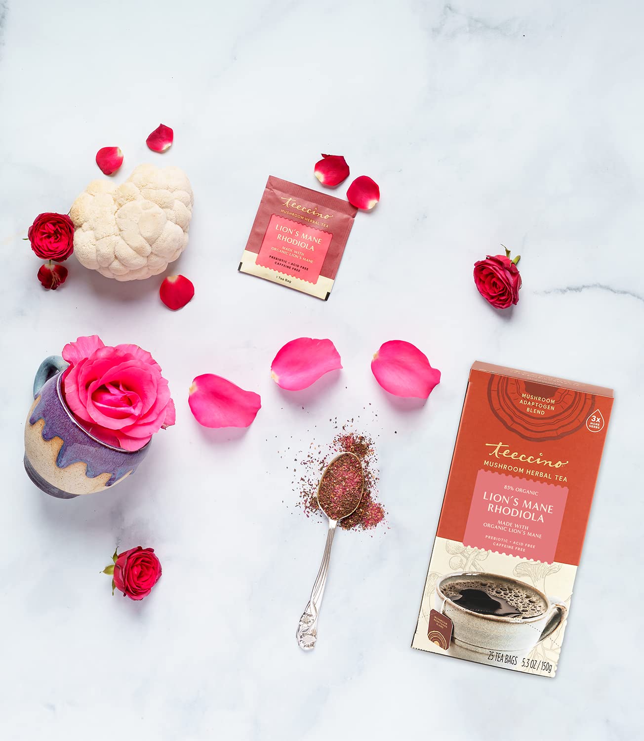 Caffeine-free herbal tea blend