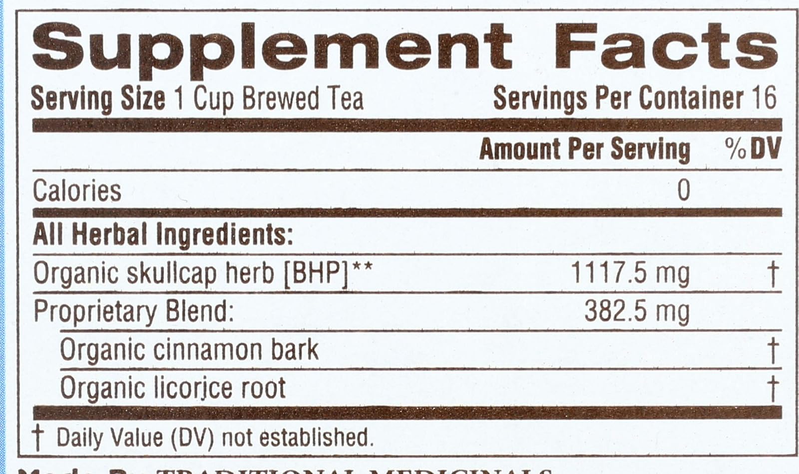 caffeine-free herbal tea blend