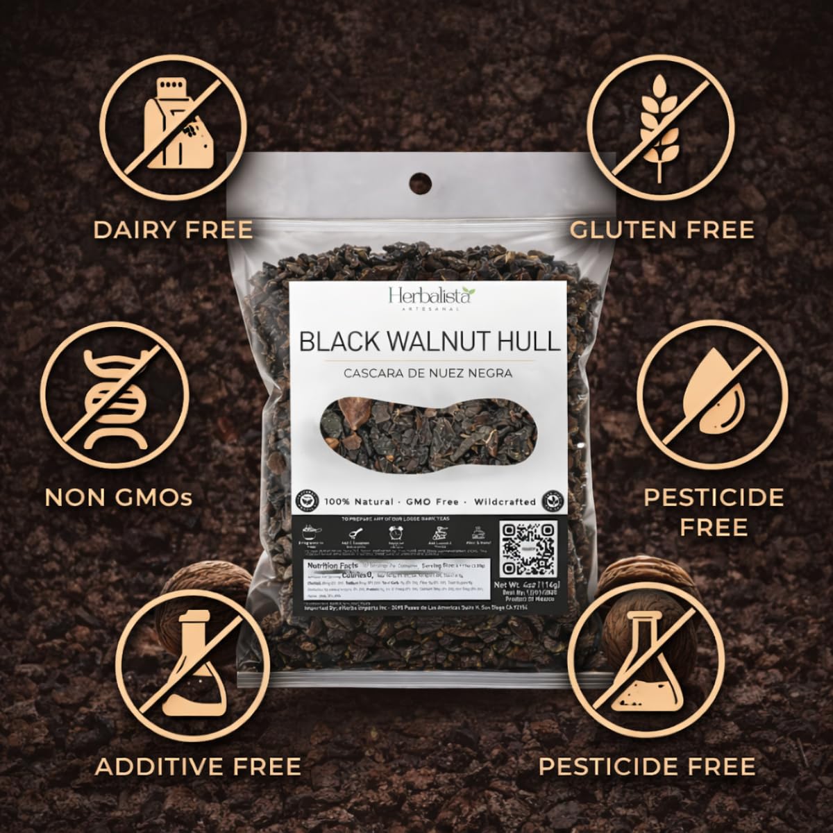 Caffeine-free herbal tea blend