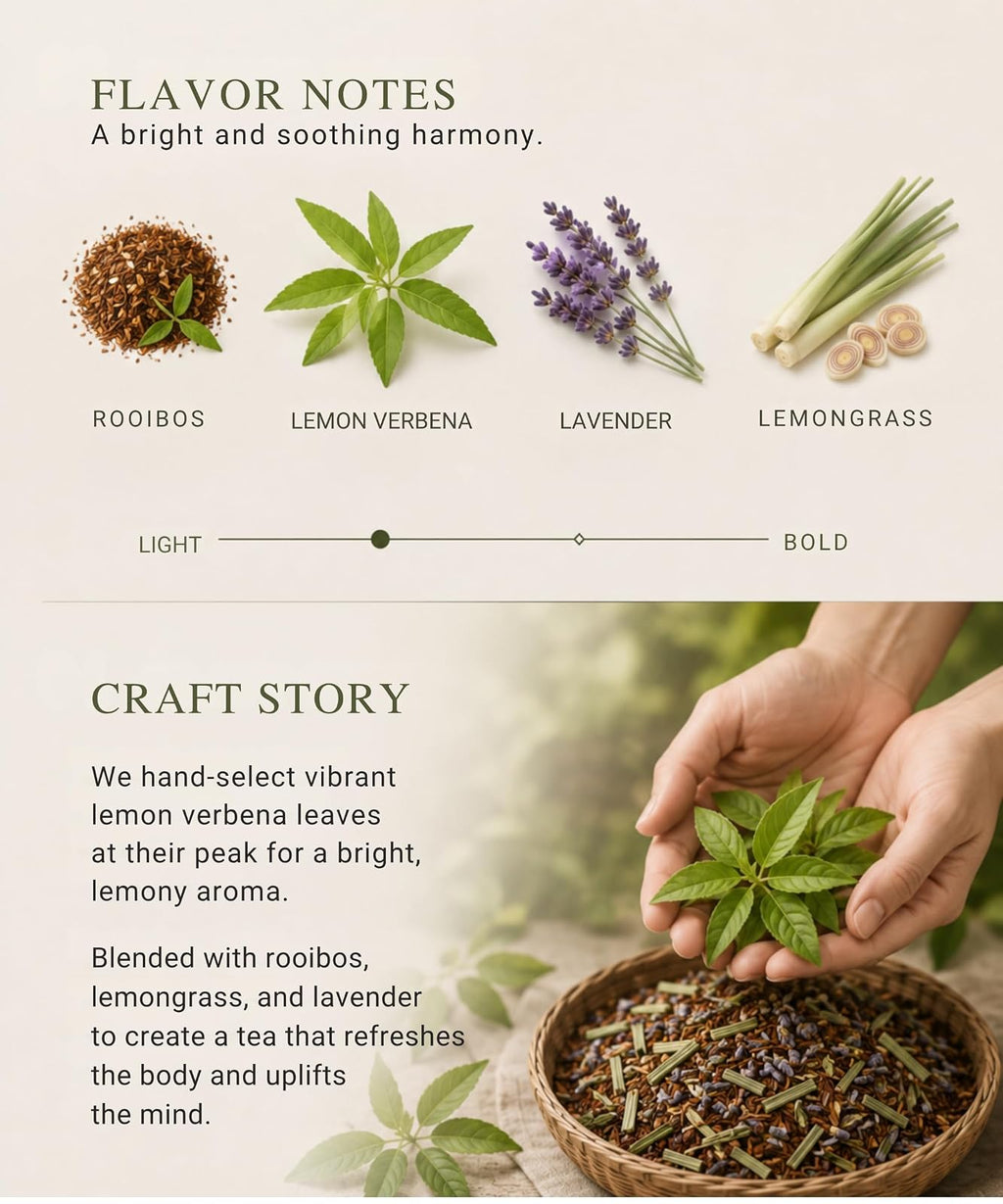 caffeine-free herbal tea canister