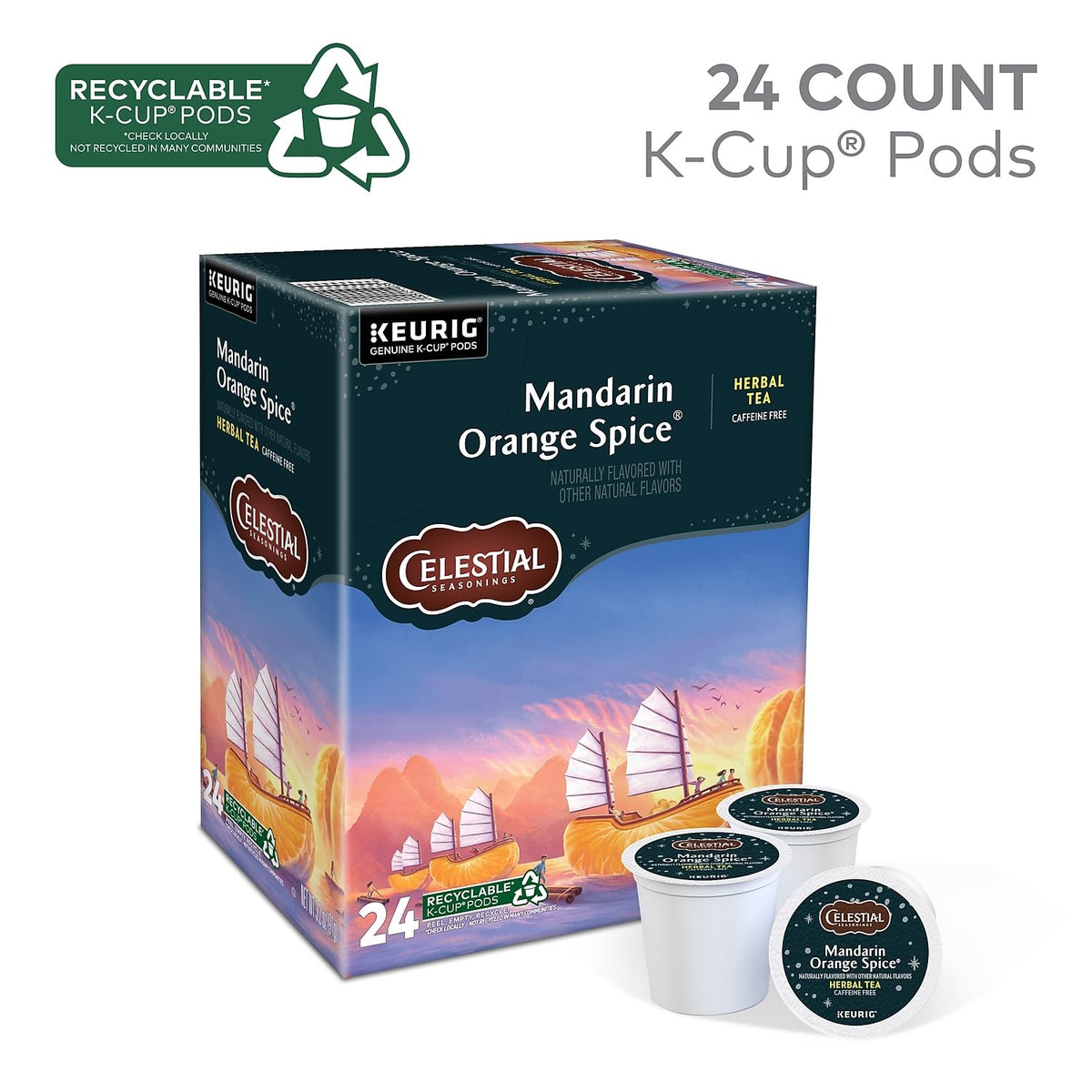 Caffeine-free herbal tea experience