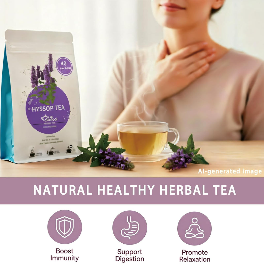 Caffeine-free herbal tea for bedtime