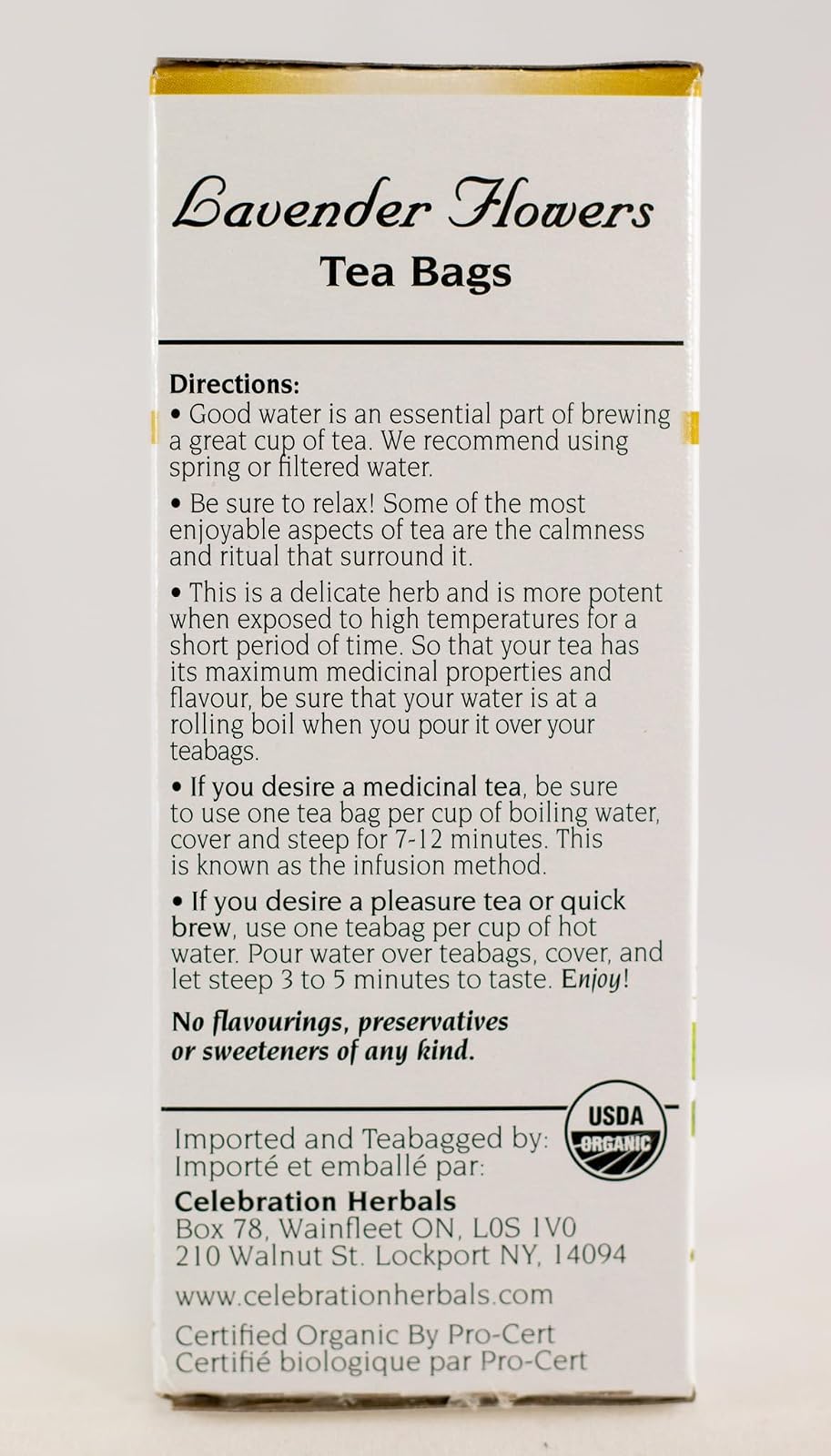 caffeine-free herbal tea for bedtime