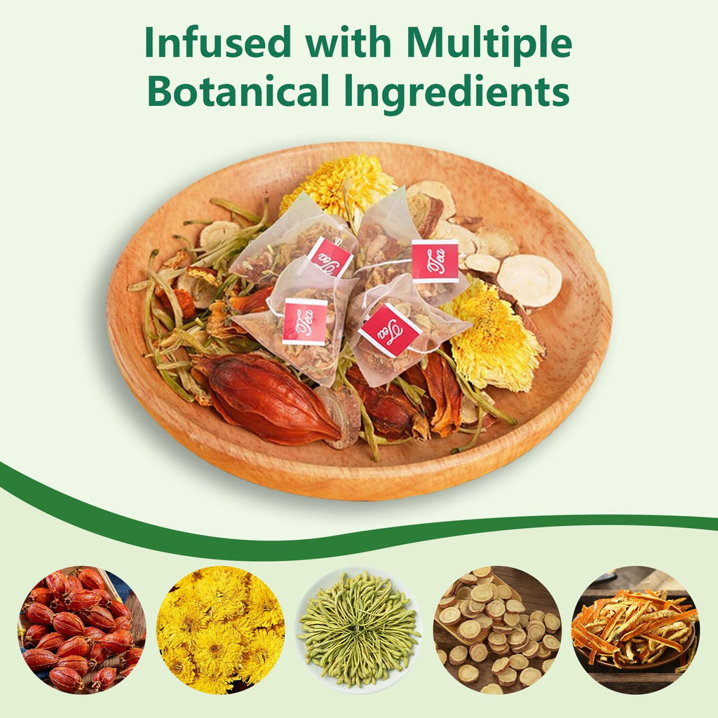 Caffeine-free herbal tea for bedtime