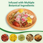 Caffeine-free herbal tea for bedtime