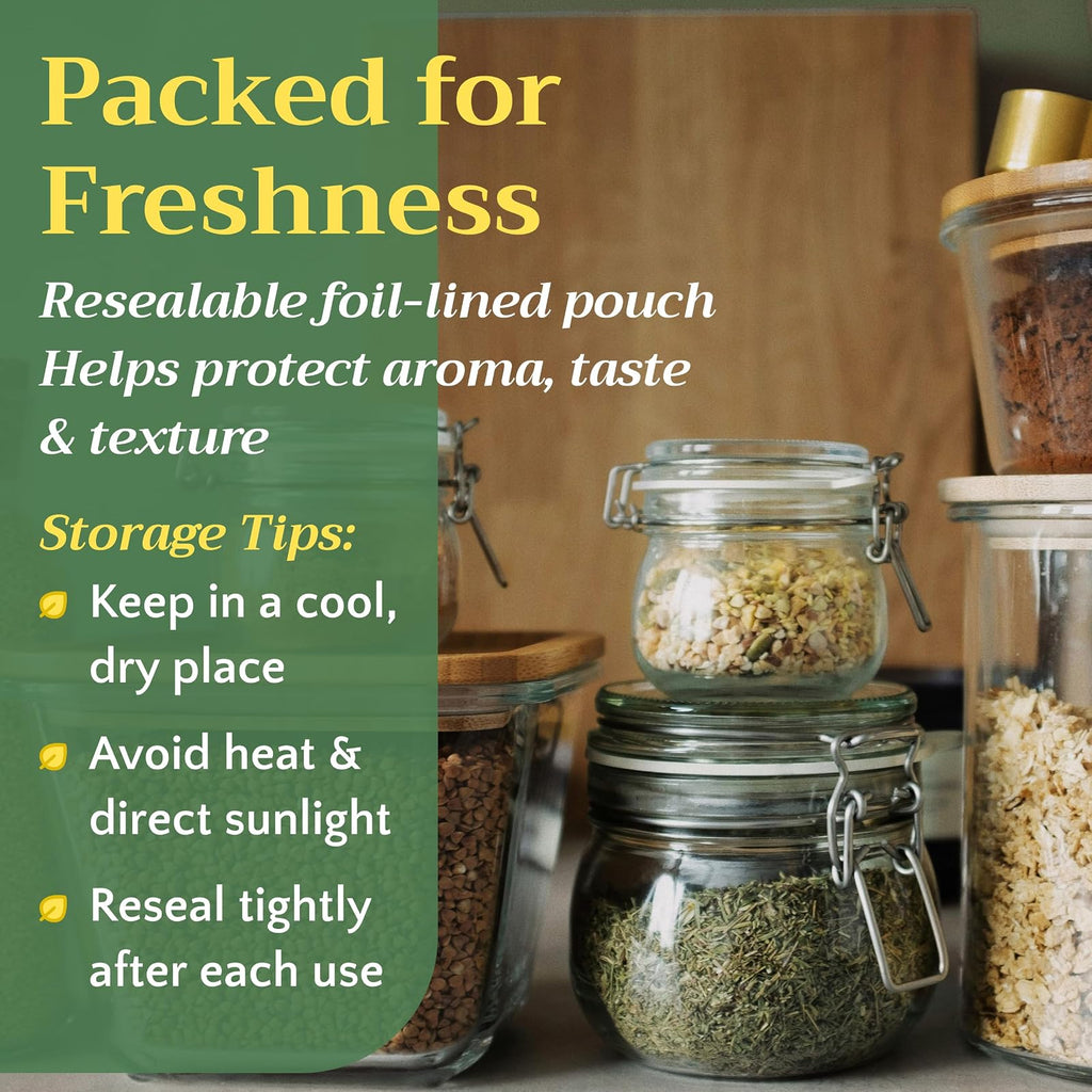 Caffeine-free herbal tea for daily use