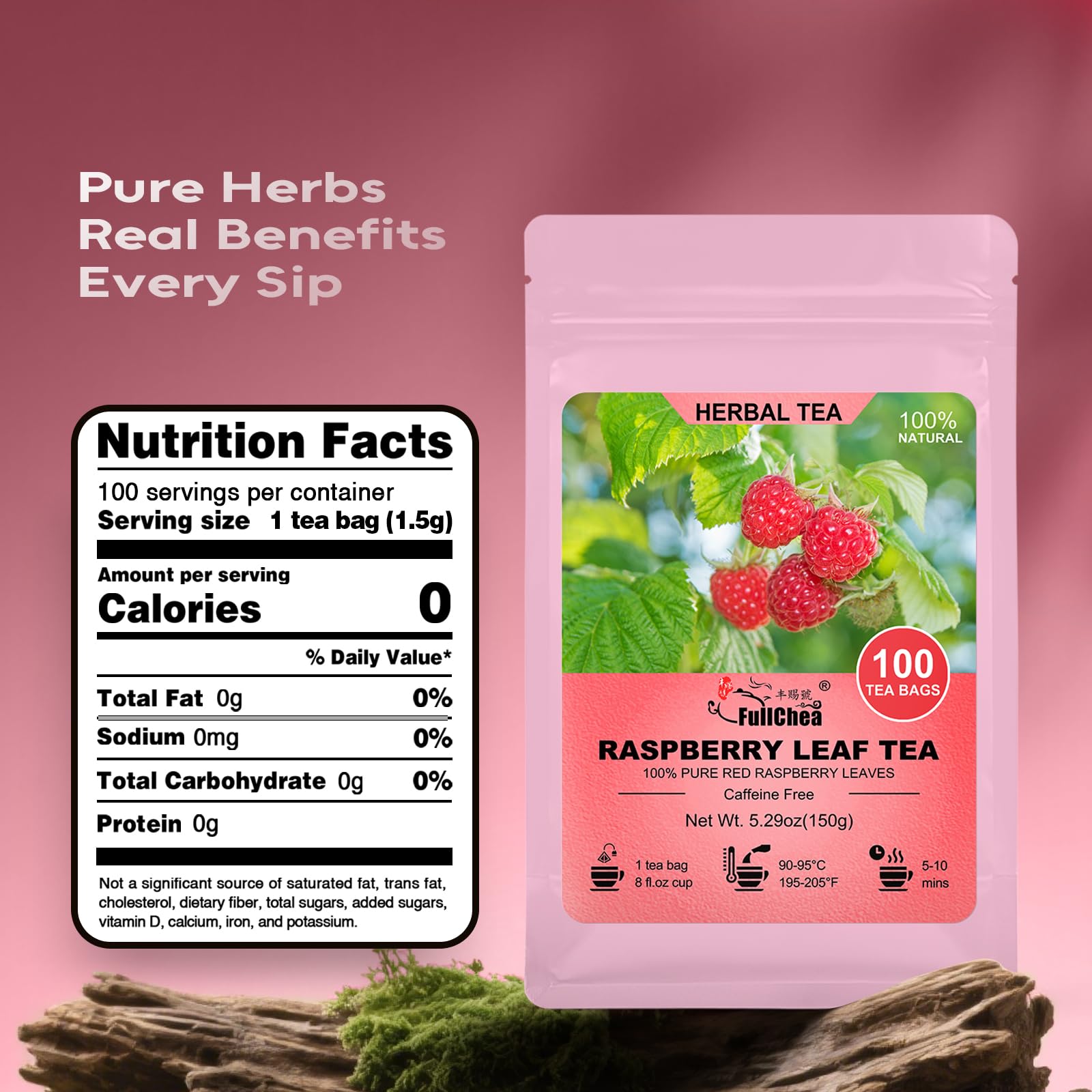 caffeine-free herbal tea for everyday use