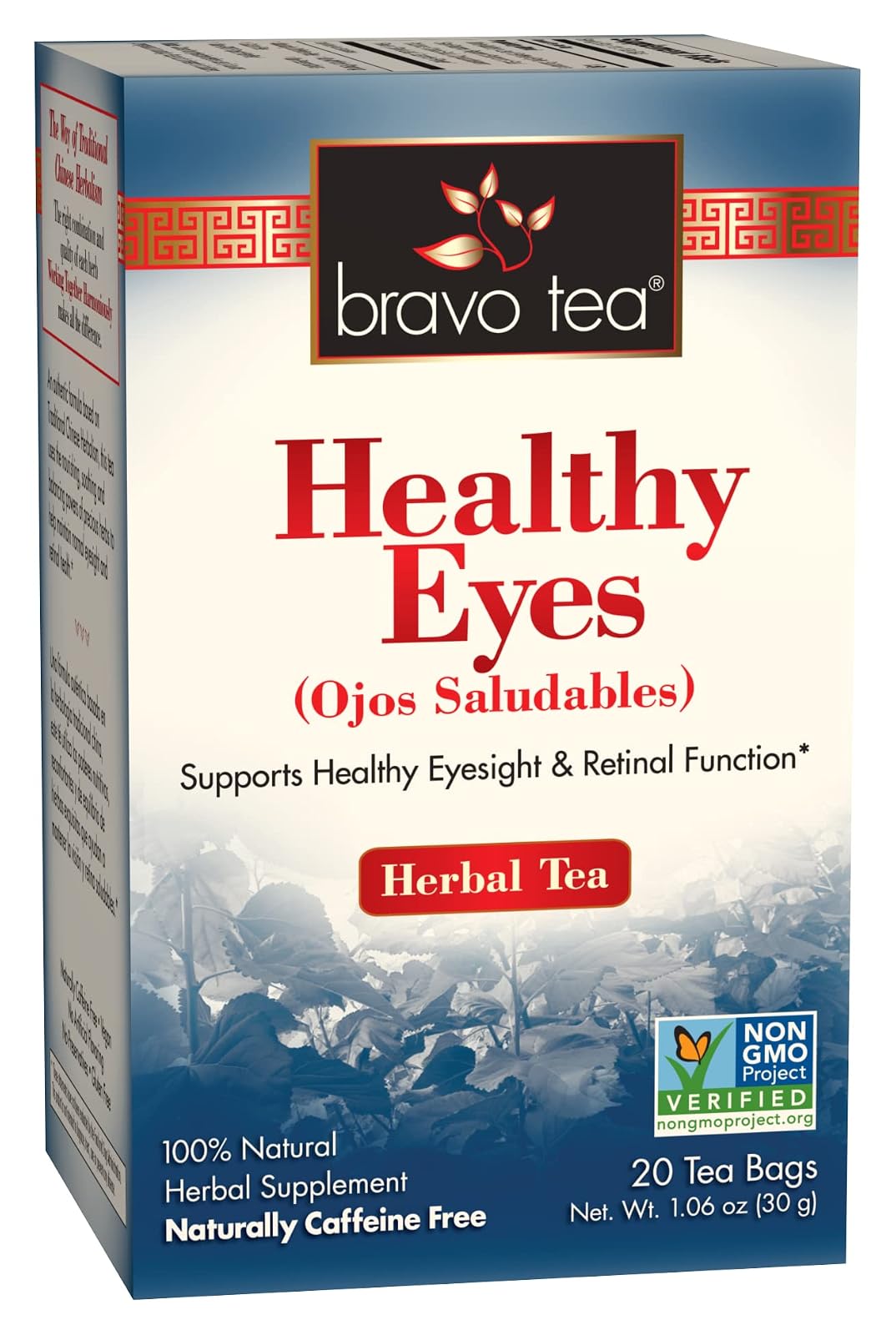 caffeine free herbal tea for eyes
