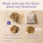 Caffeine-free herbal tea for moms