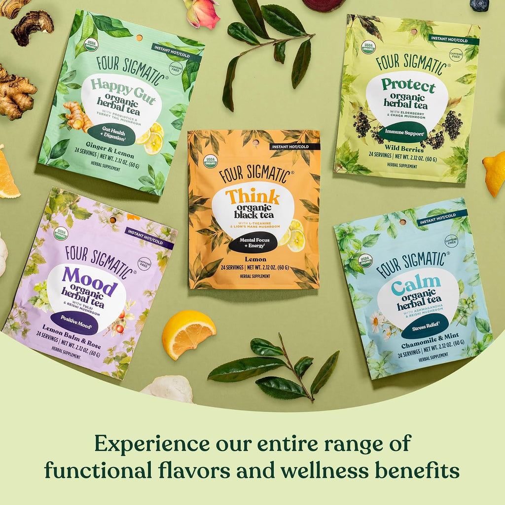 Caffeine-free herbal tea for relaxation