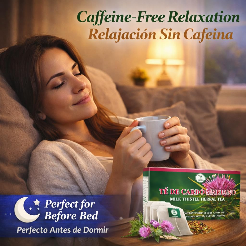 Caffeine-free herbal tea for relaxation