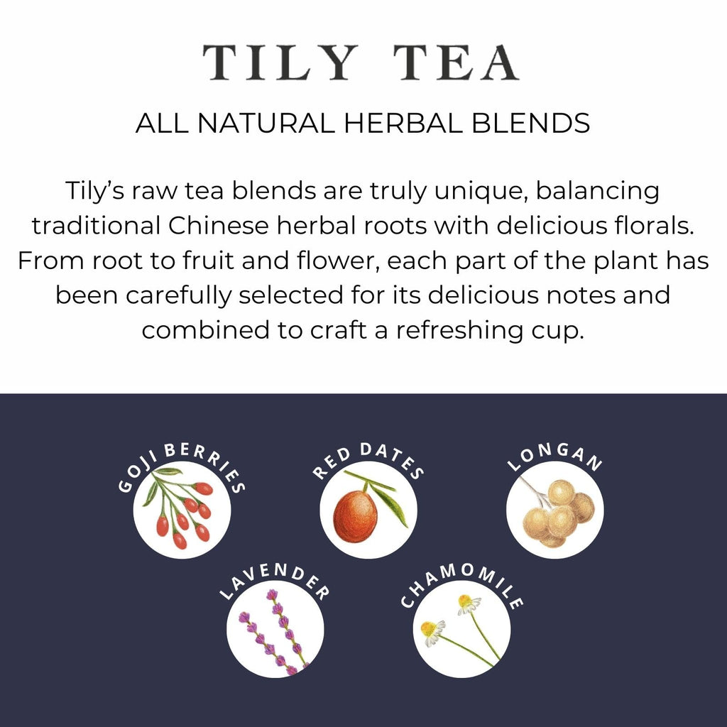 Caffeine free herbal tea for relaxation
