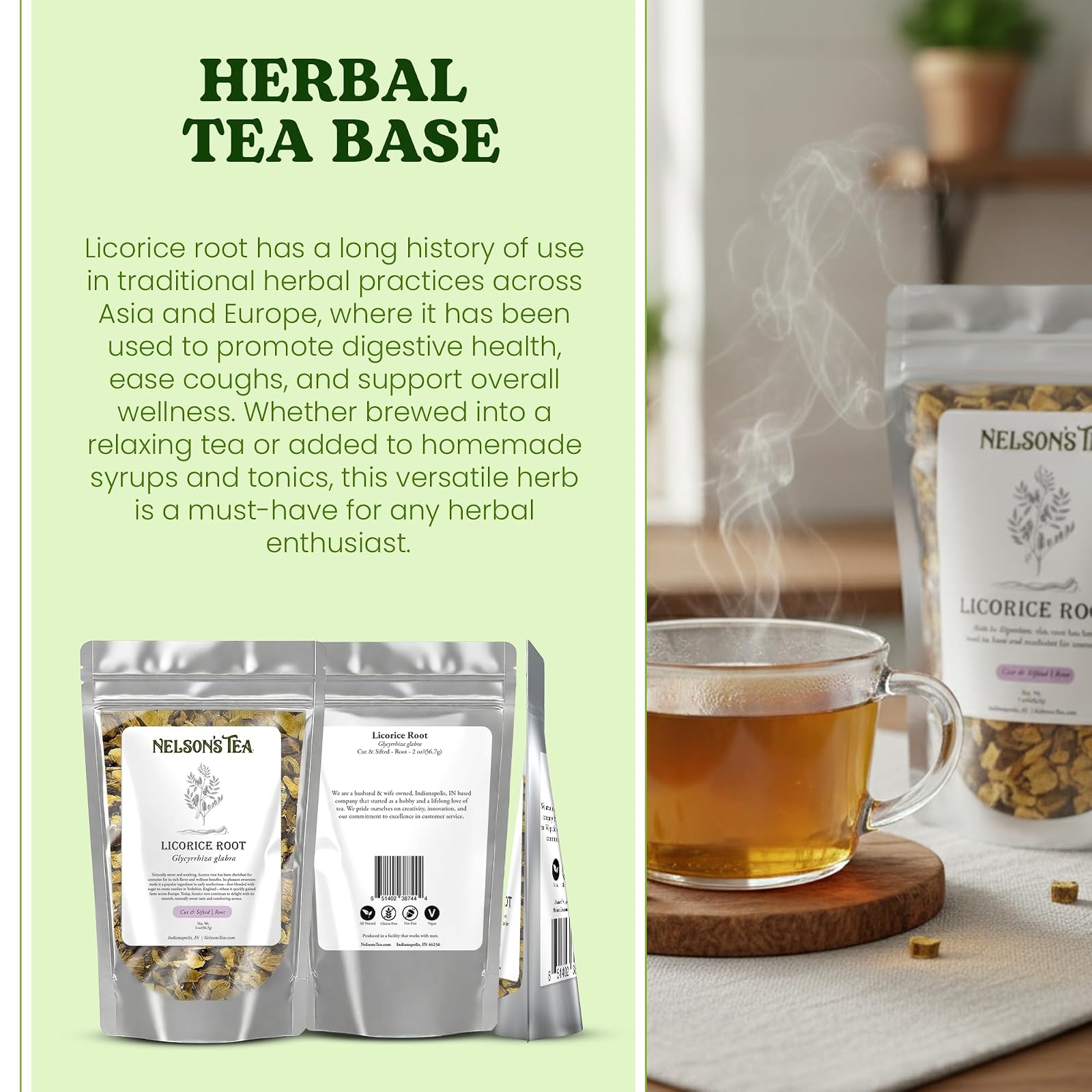 caffeine-free herbal tea for relaxation