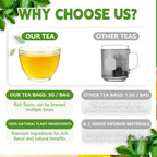 Caffeine-free herbal tea for soothing
