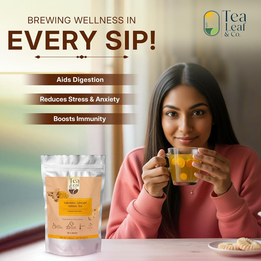 Caffeine-free herbal tea for wellness
