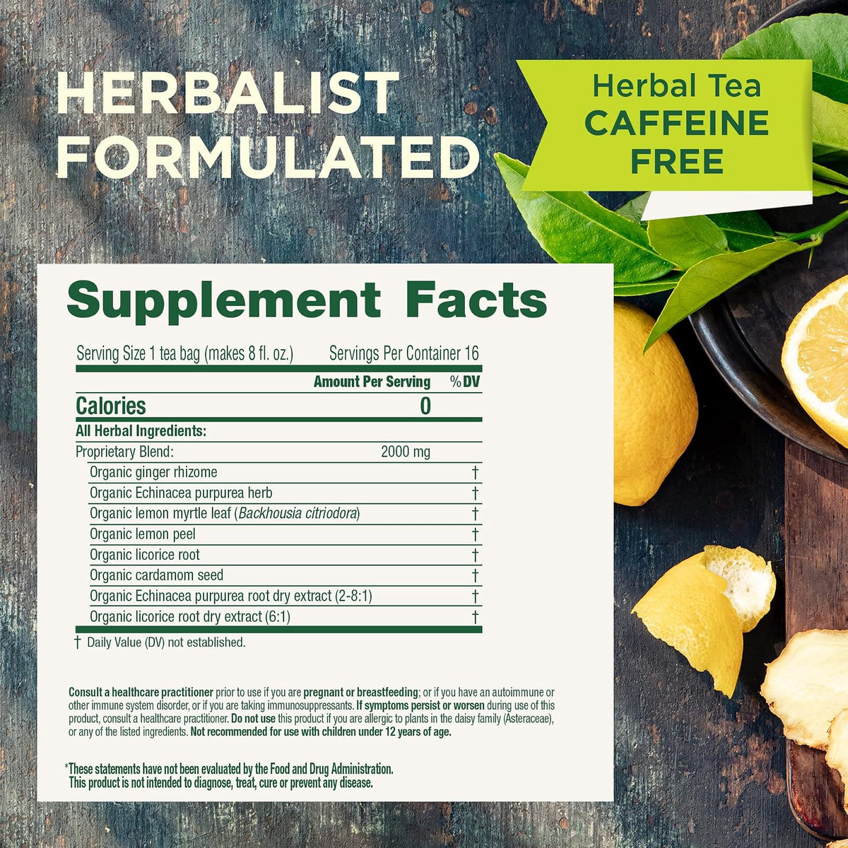 caffeine-free herbal tea for wellness