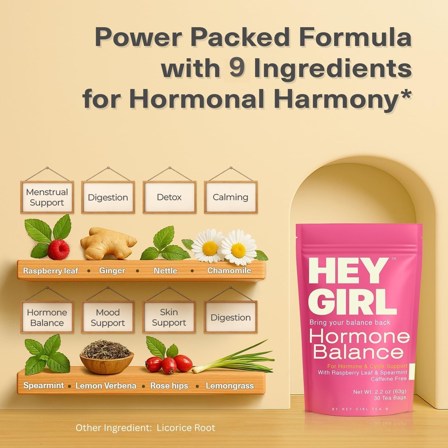 caffeine-free herbal tea for women