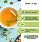 Caffeine-free herbal tea option