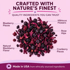Caffeine-free herbal tea option