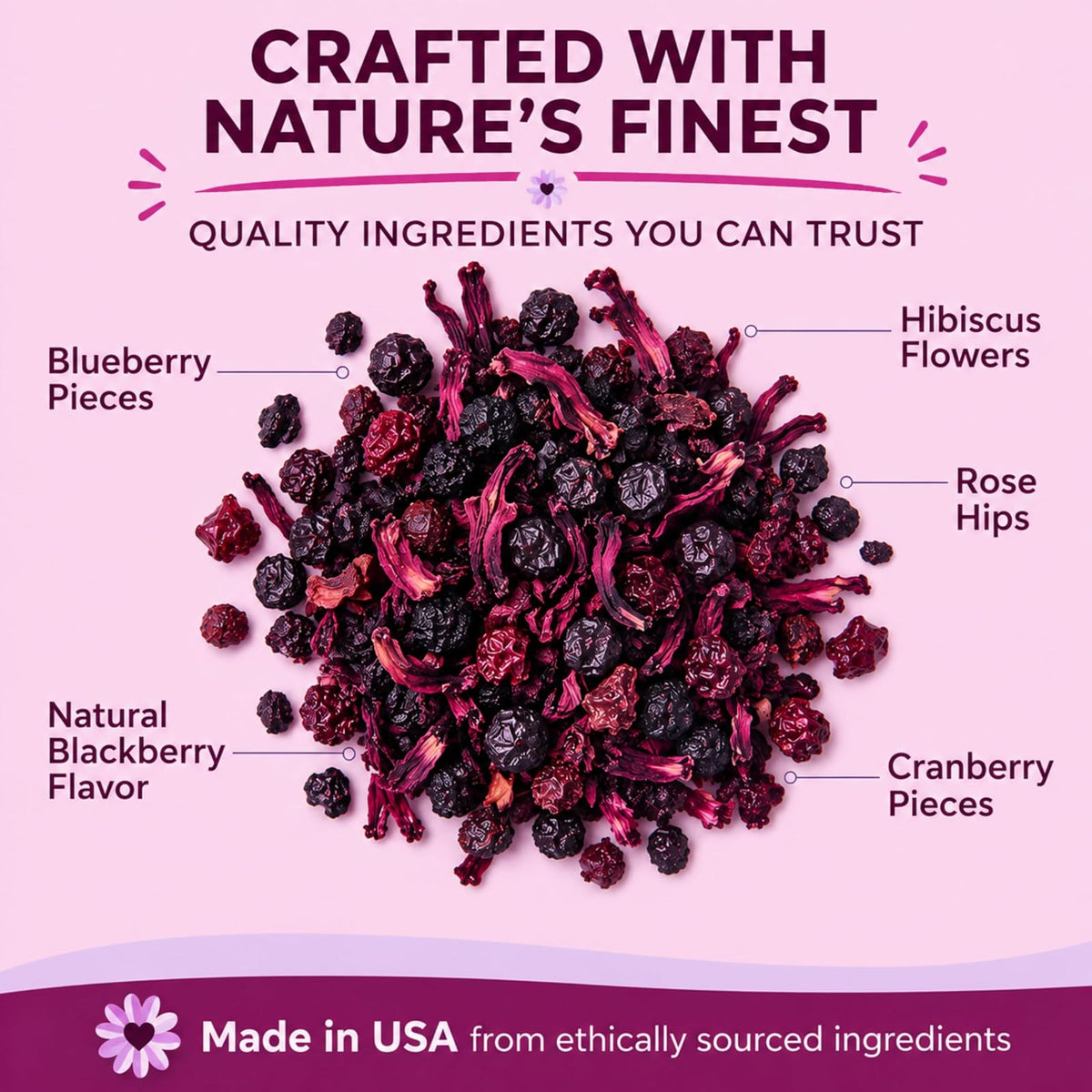 Caffeine-free herbal tea option