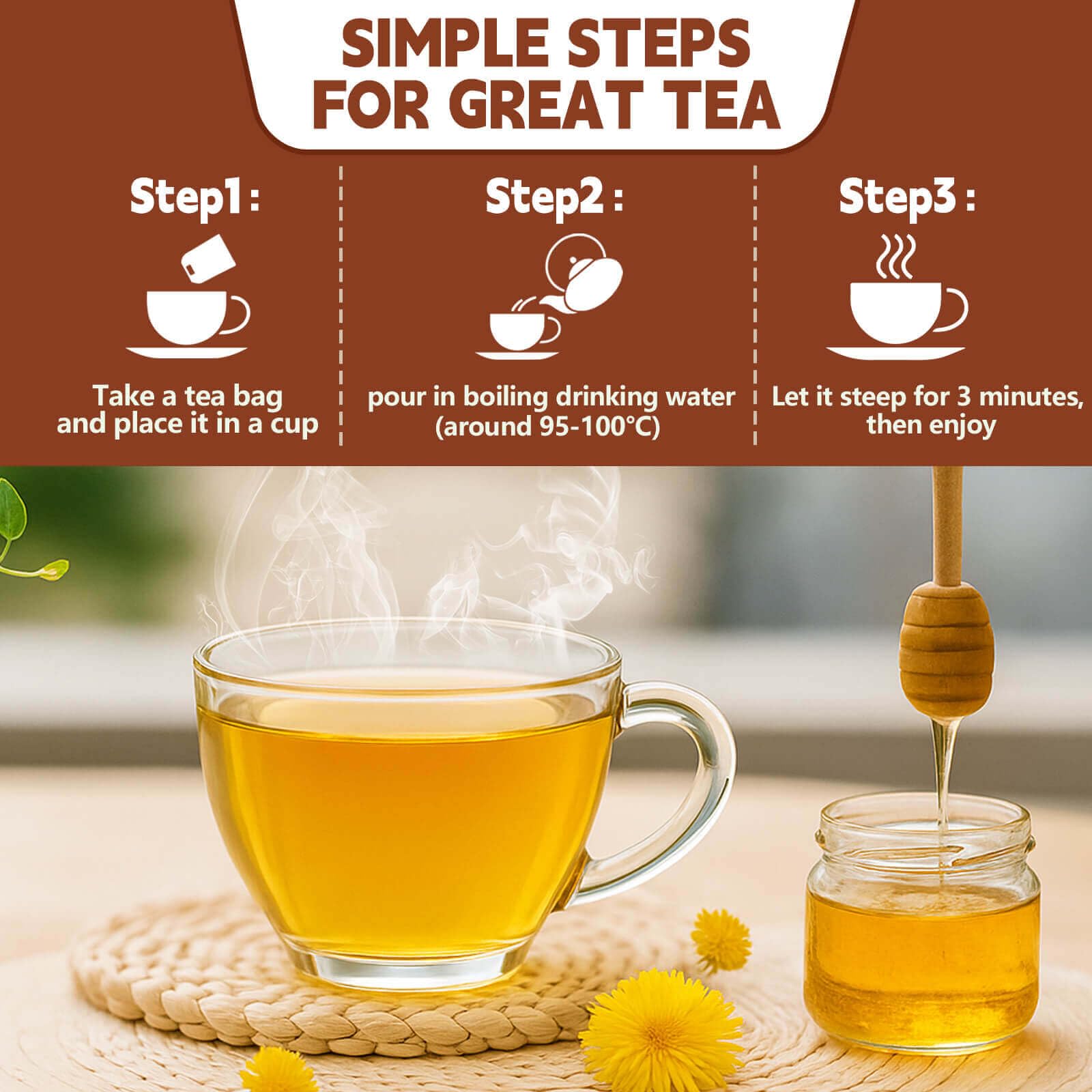 caffeine-free herbal tea option