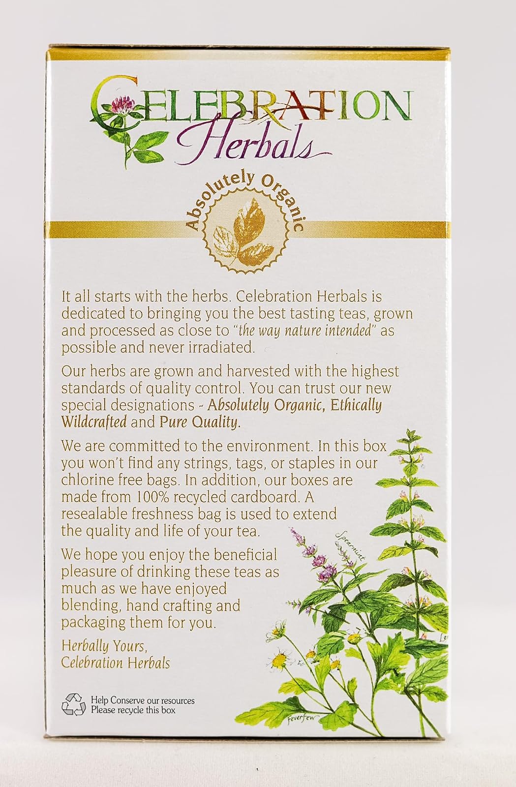 caffeine-free herbal tea option