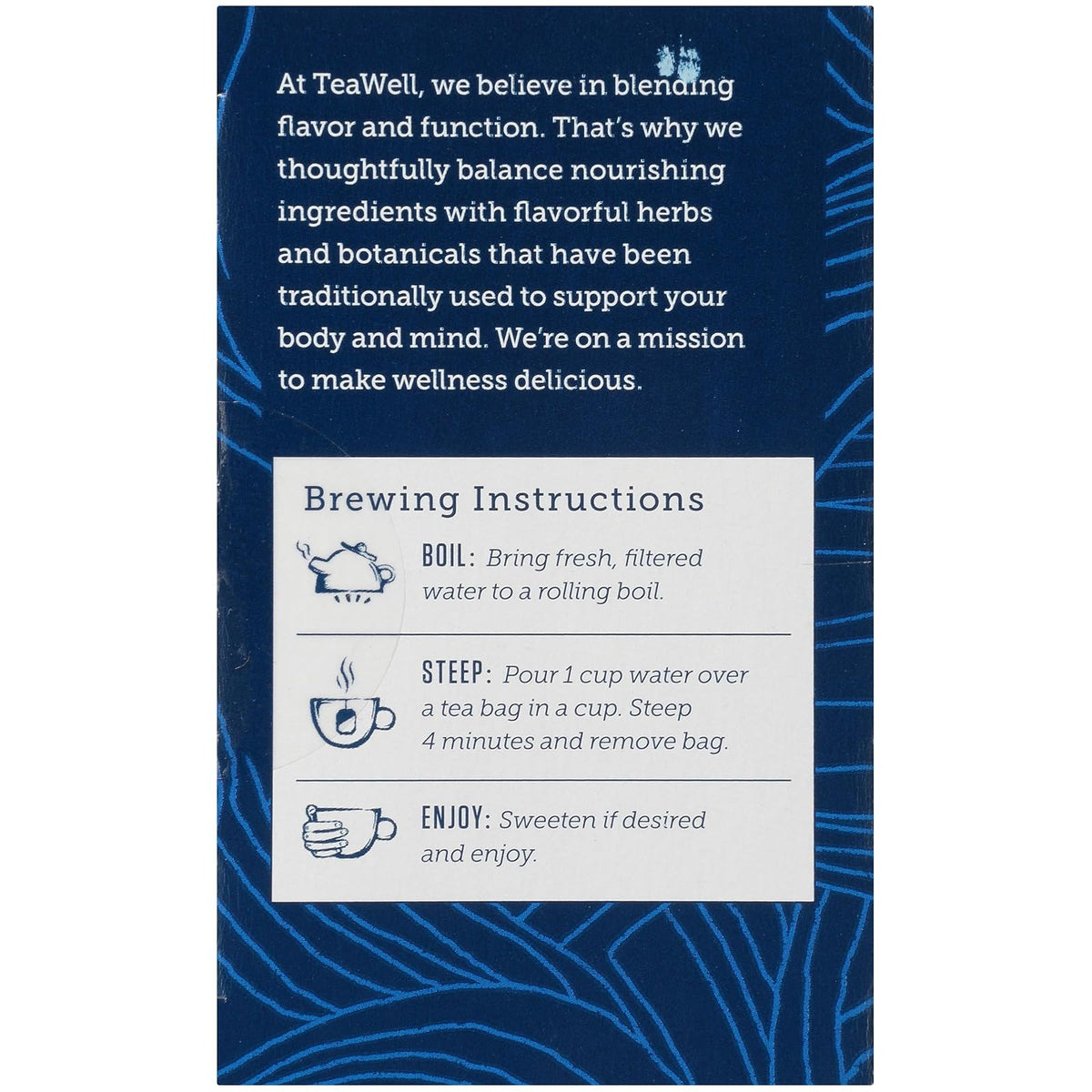 caffeine-free herbal tea option
