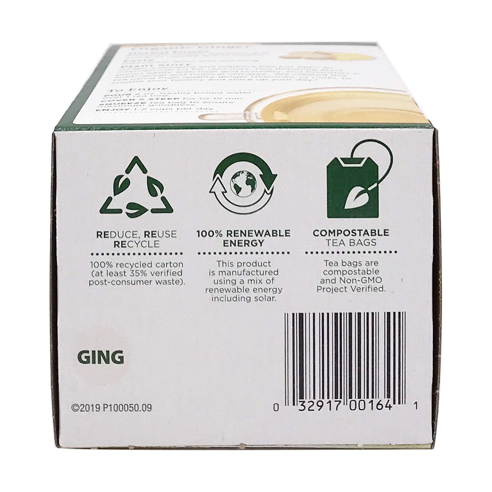 caffeine-free herbal tea option