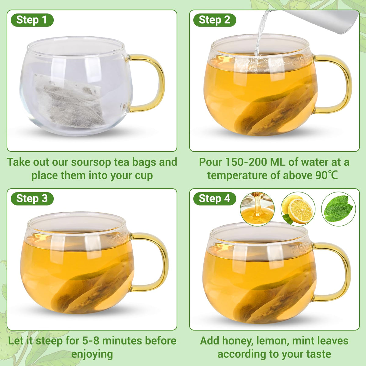 caffeine-free herbal tea option