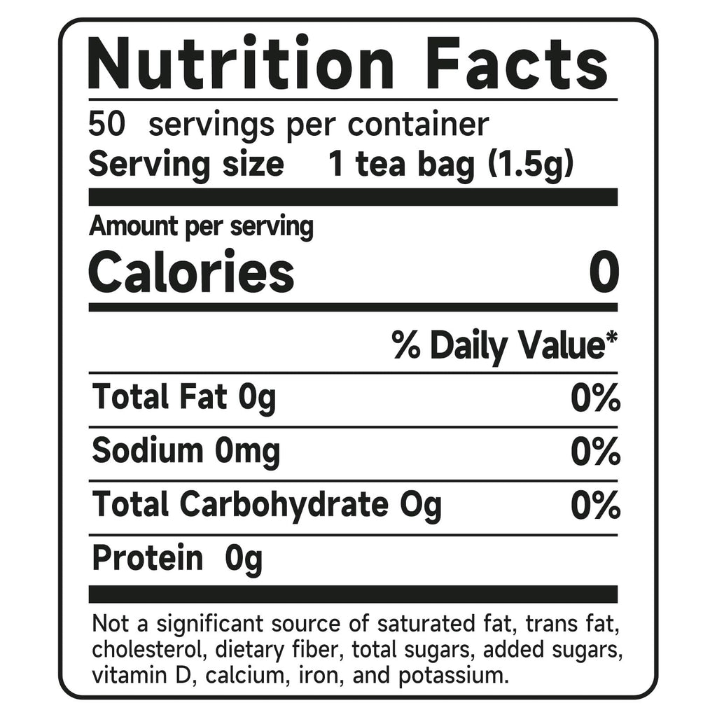 caffeine-free herbal tea option