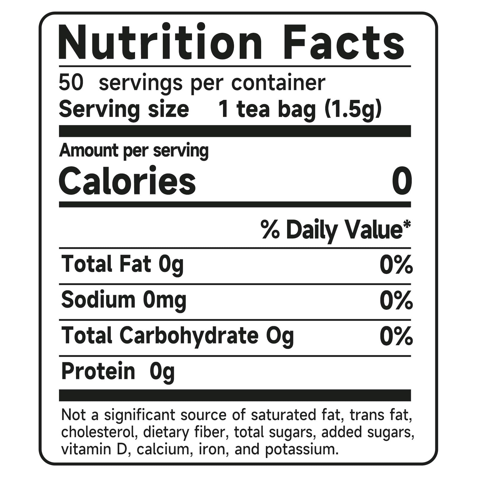 caffeine-free herbal tea option