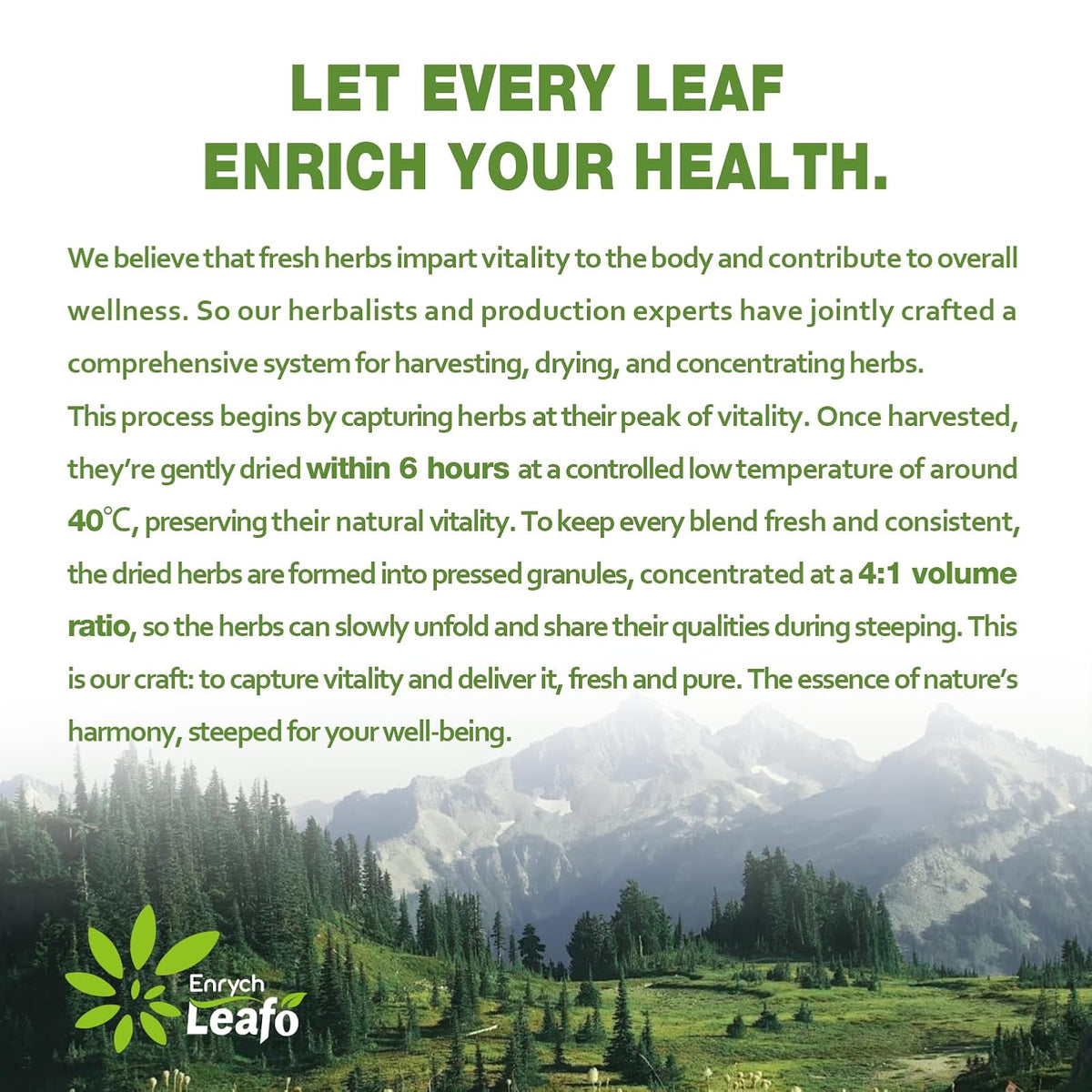 caffeine-free herbal tea option