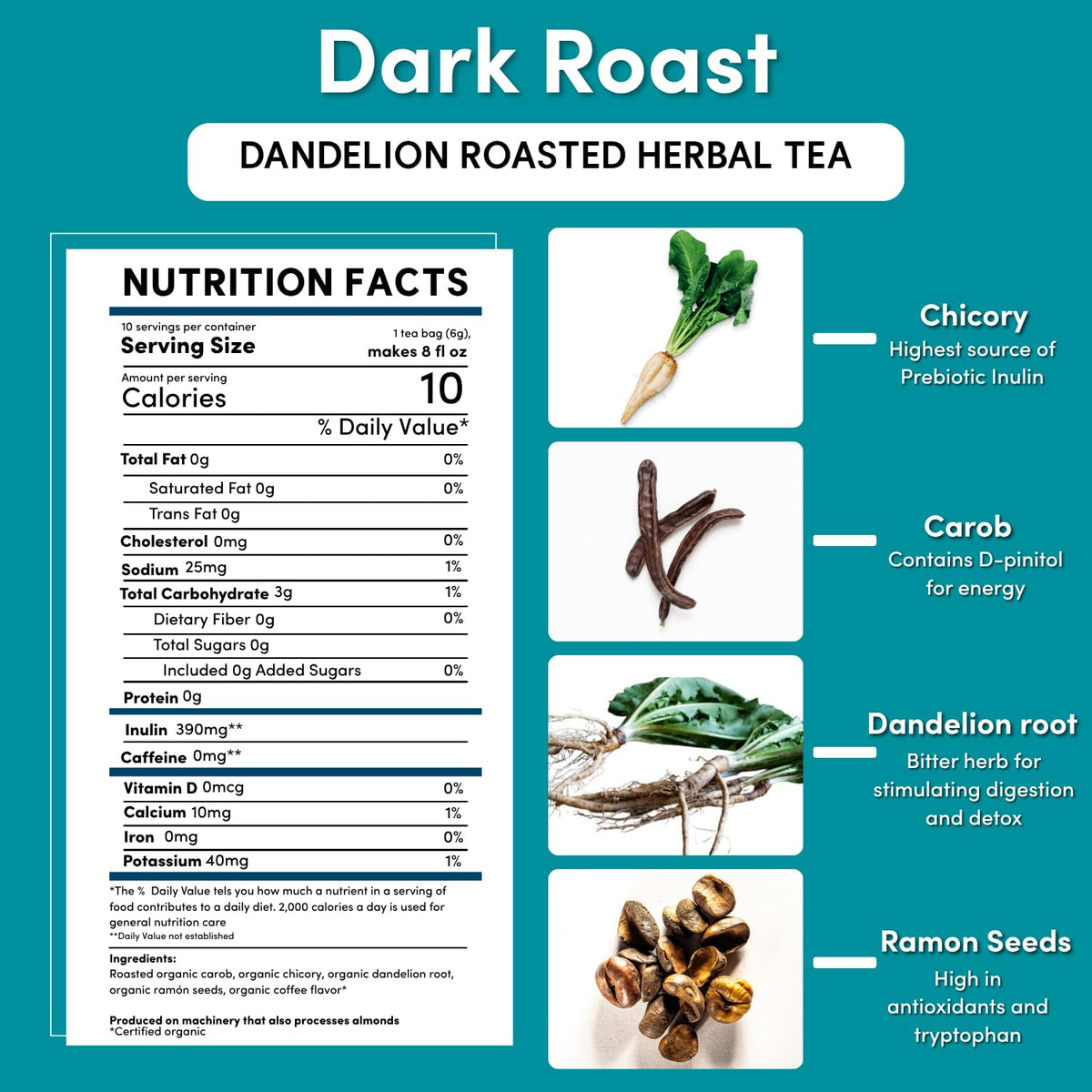 caffeine-free herbal tea option