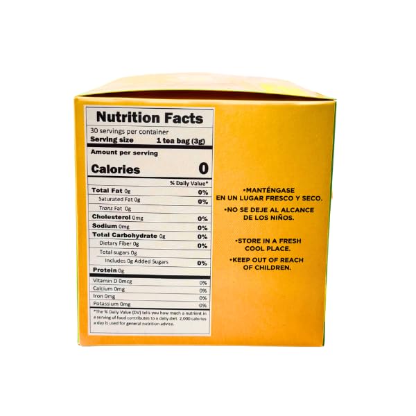 Caffeine-free herbal tea option