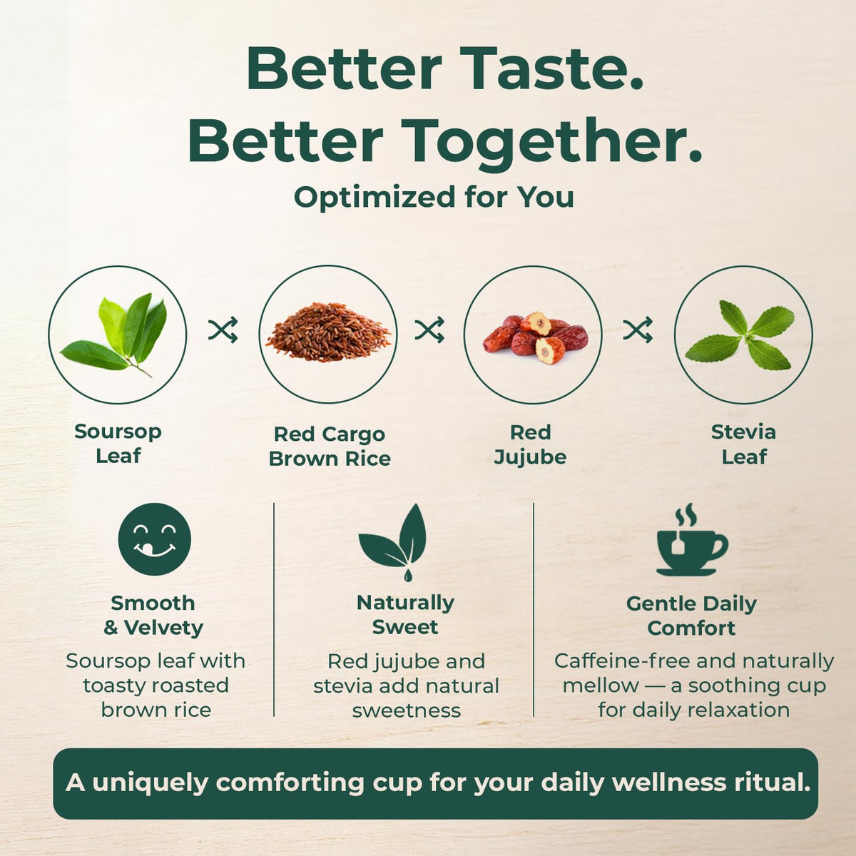 caffeine-free herbal tea option